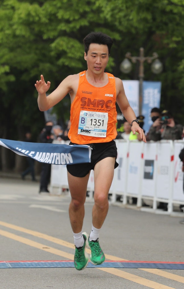 서울하프마라톤 임시완·박보검·션·조원희도 함께 뛰었다