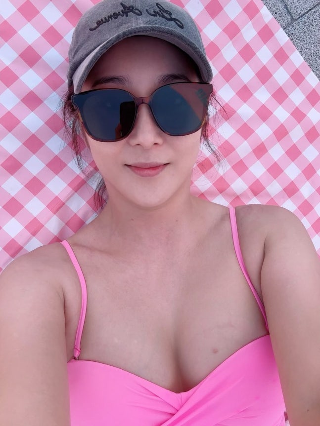 '48세 돌싱맘' 장가현, 수영복 자태에 시선 집중..173cm·54kg '관리 끝판왕' | 네이트 판