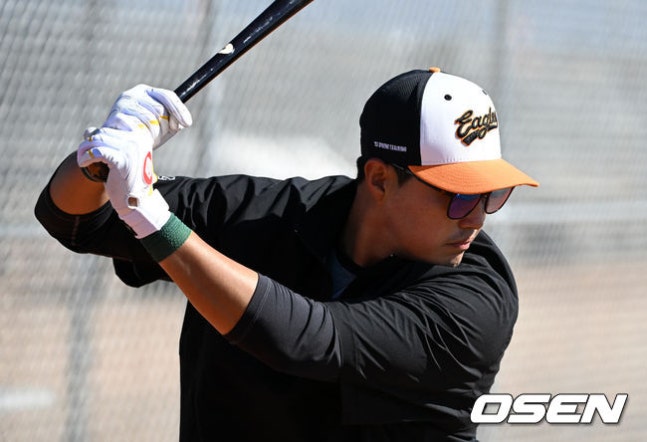 '156km 문동주 호투+채은성 첫 안타' 한화, 네덜란드 WBC 대표팀 꺾었다